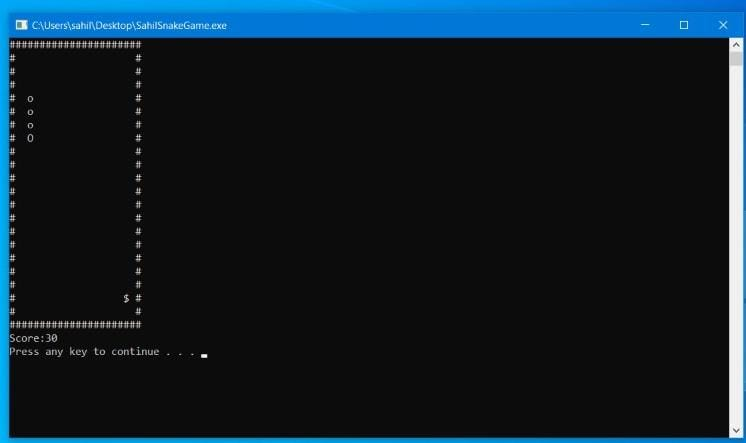 GitHub - Sahil0706/snakes_game: Classic snake game using C?CPP logics ...