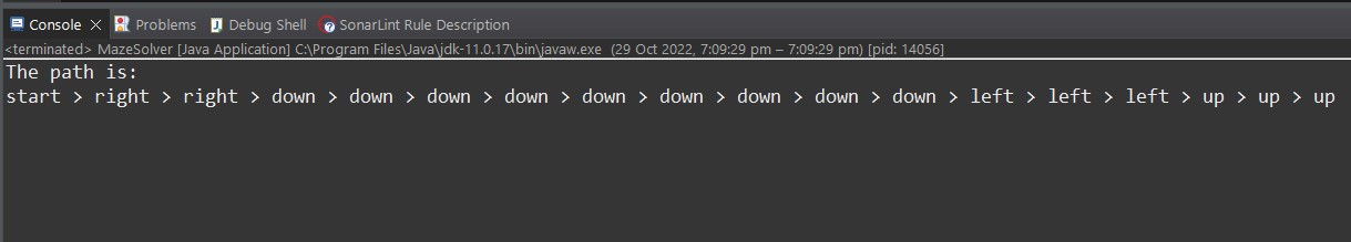 GitHub - blank-183/simple-maze-solver: A simple maze solver built using Java