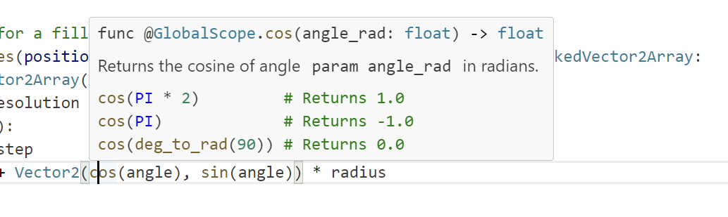 Add Type Information and Documentation on Hover in Godot Editor · Issue #8393 · godotengine ...
