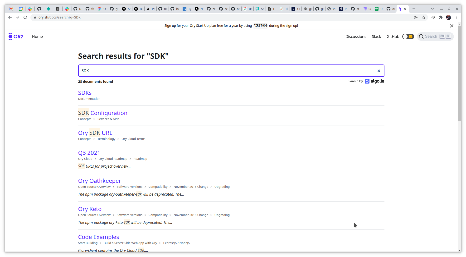 Search results are inconsistent · Issue #600 · ory/docs · GitHub