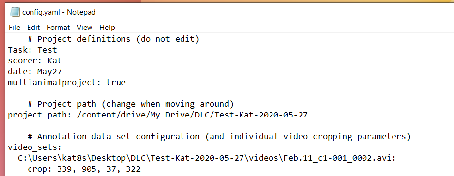 Unable to create training dataset on google colab · Issue #704 · DeepLabCut/DeepLabCut · GitHub