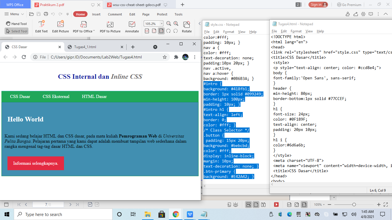 GitHub - gipr/Lab2Web: CSS web
