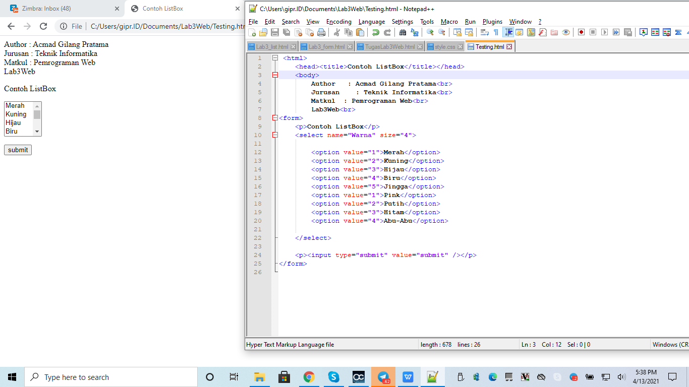 GitHub - gipr/Lab3Web