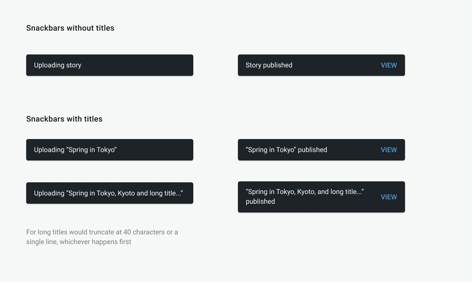 Frame Save Error handling - Snackbars · Issue #283 · Automattic/stories-android · GitHub