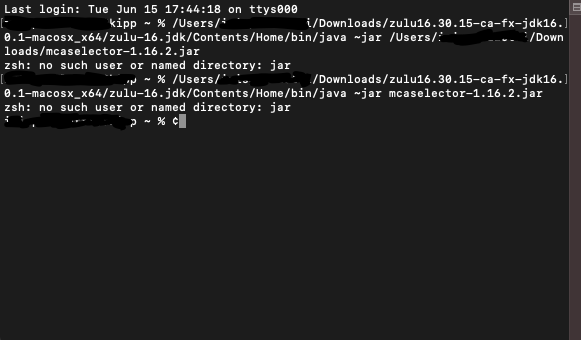 Having trouble installing on MacOS · Issue #225 · Querz/mcaselector · GitHub