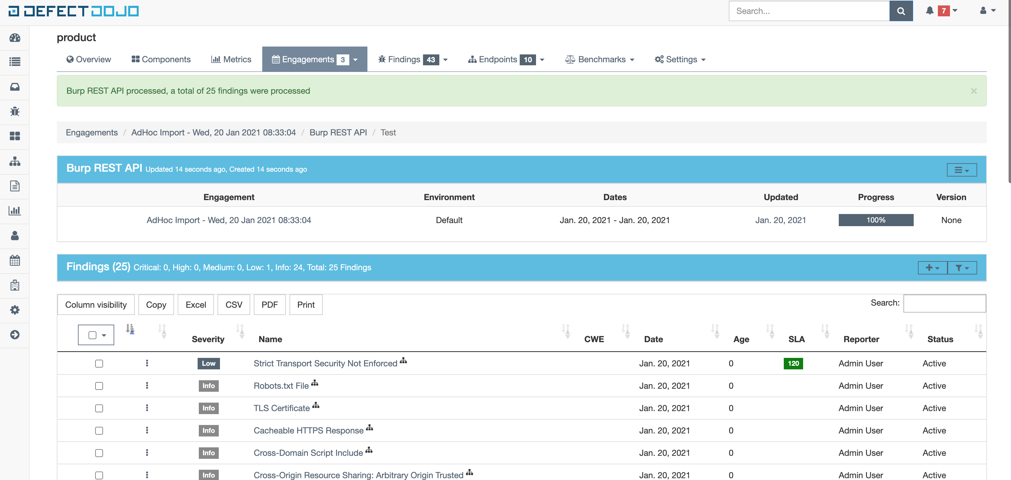 Burp suite json format · Issue #3447 · DefectDojo/django-DefectDojo · GitHub