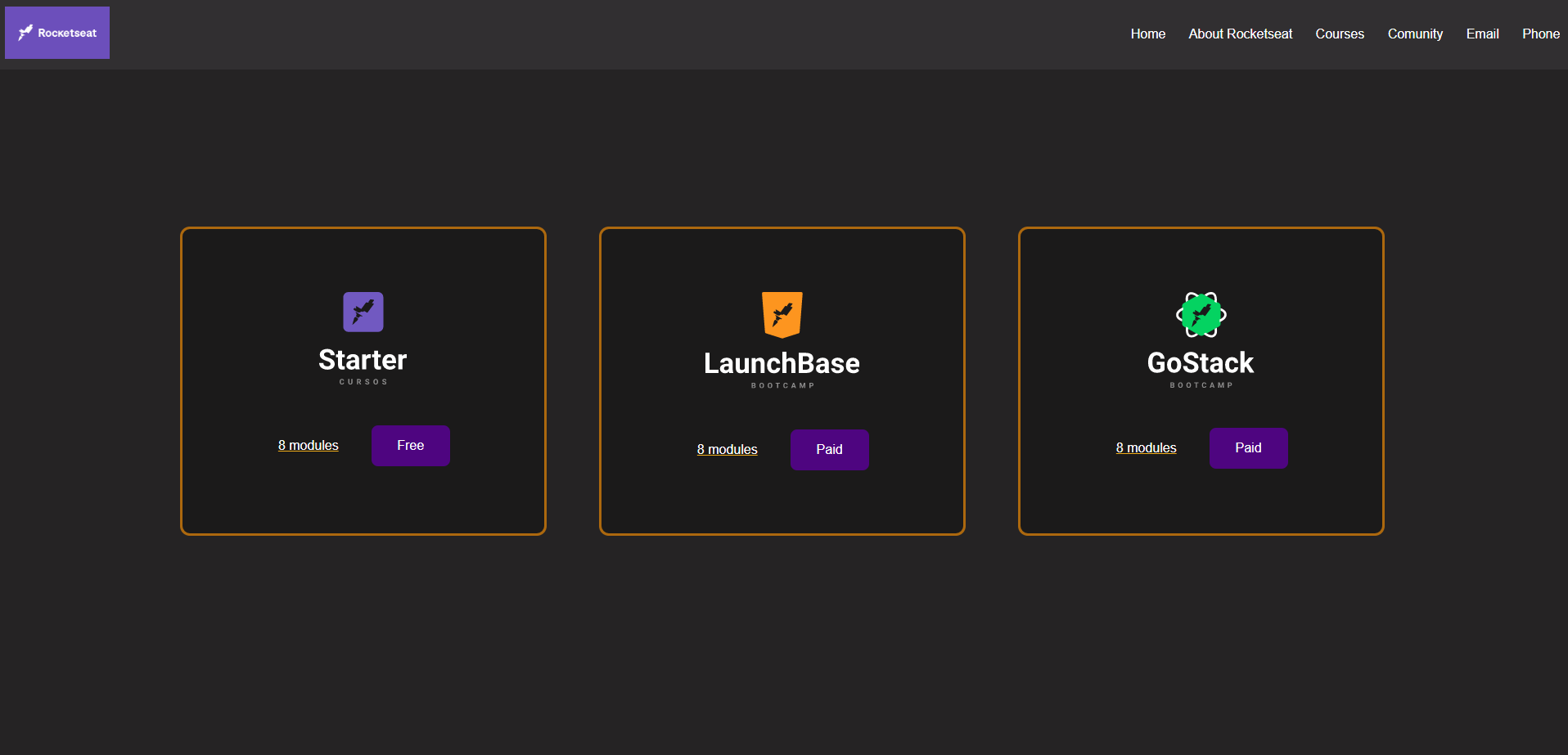 GitHub - mjulialobo/Launchbase-Desafio3