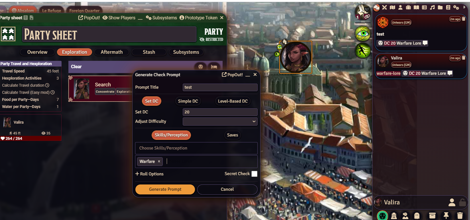Unable to roll requested lore skill · Issue #10935 · foundryvtt/pf2e · GitHub