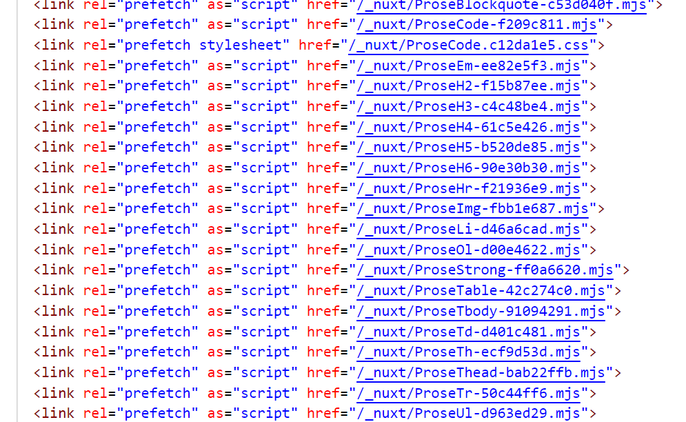 V2: Prose Components included in HTML file even if never used anywhere ... V2: Prose Components included in HTML file even if never used anywhere ...
