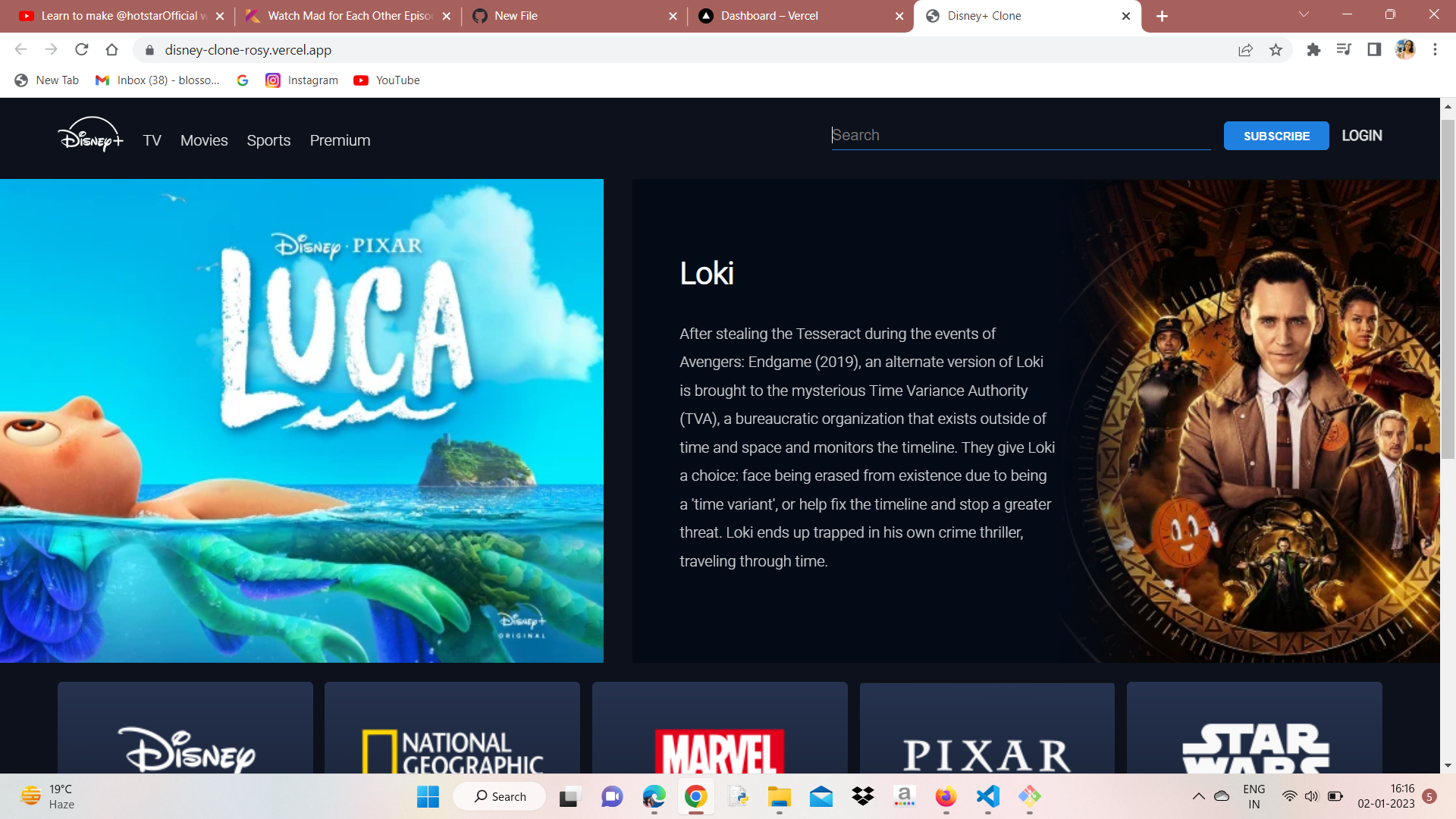 GitHub - Shweta2003/Disney-Clone