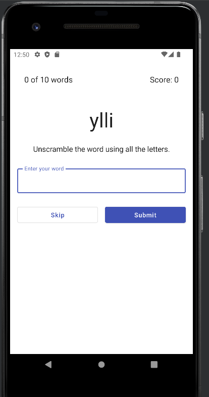 GitHub - umutcansahinn/Unscramble