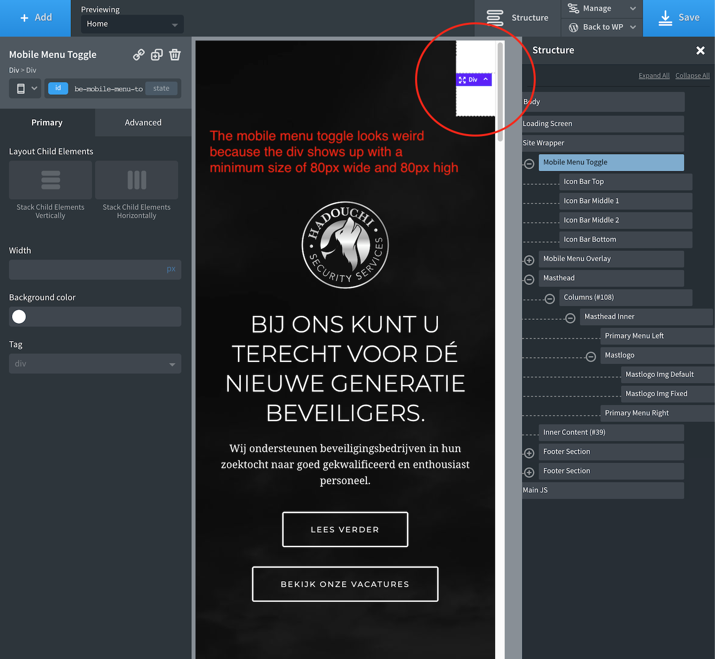Remove default size restriction of a 'div' element inside Oxygen's visual Builder · Issue #213 ...