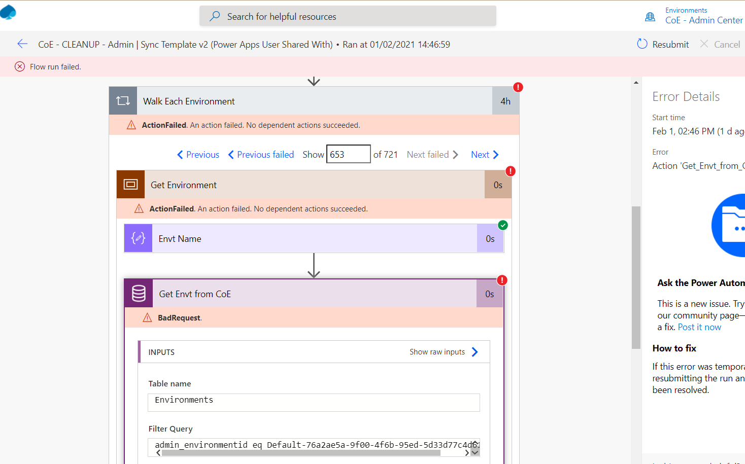 CLEANUP - Admin | Sync Template v2 (Power Apps User Shared With) · Issue #748 · microsoft ...