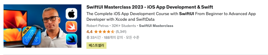 GitHub - Swift-Coding-Club/SwiftUI-MasterClass-Study: ️ Udemy { SwiftUI MasterClass 2023 } 스터디