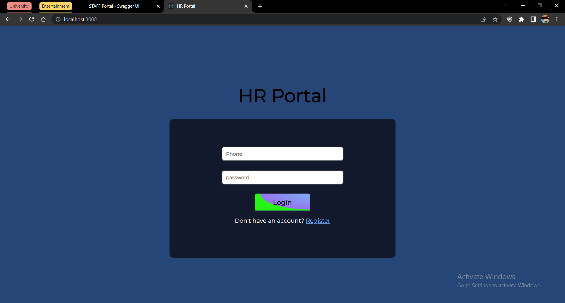 GitHub - ksnvdkalyan/HR-Portal: HR Portal is an application where HR ...