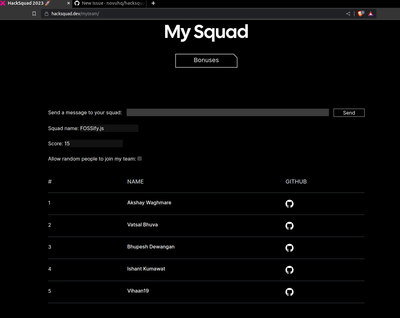[Enhancement] View points of each teammate under the /myteam endpoint. · Issue #176 · novuhq ...