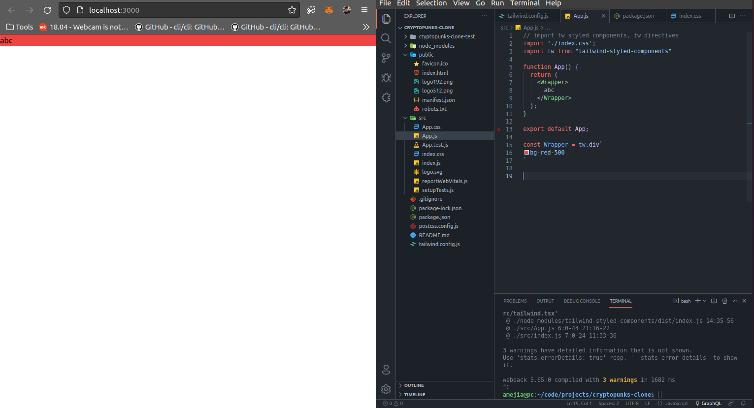 Tailwind Styled Components Not Working On Tailwind CSS V3 Issue 34 