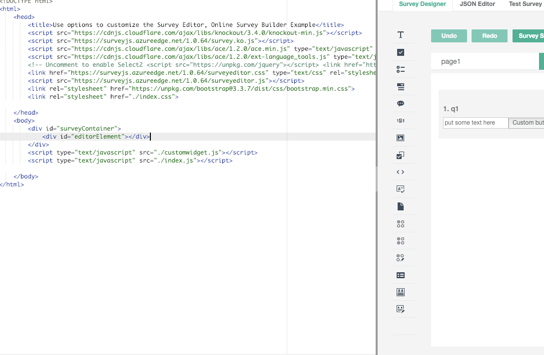 How Can I Add Custom Icon To Widgets · Issue 103 · Surveyjscustom Widgets · Github