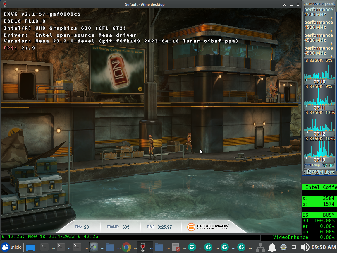 3DMark Vantage doesn't work, D3D11: Cannot create texture: Format: 6 (missing DXGI_FORMAT ...