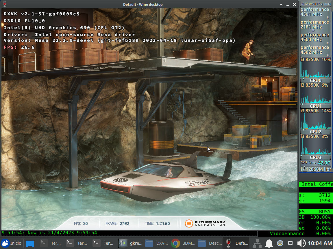 3DMark Vantage doesn't work, D3D11: Cannot create texture: Format: 6 (missing DXGI_FORMAT ...