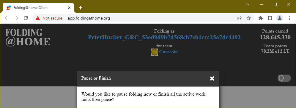 Centre dialog box for pause now or when finished. · Issue #96 · FoldingAtHome/fah-web-client ...