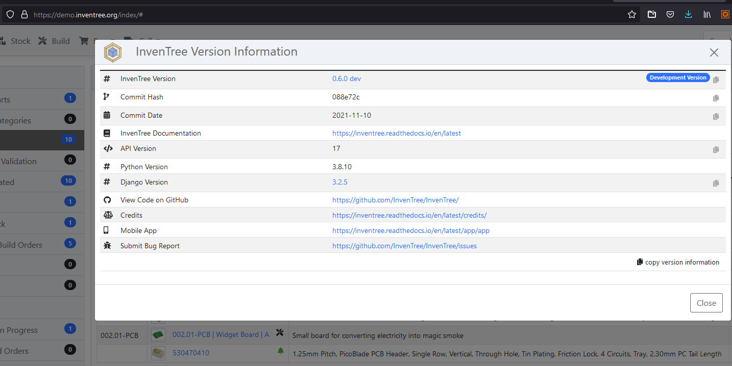 [BUG] demo instance : spanish caption for search box · Issue #2290 · inventree/InvenTree · GitHub
