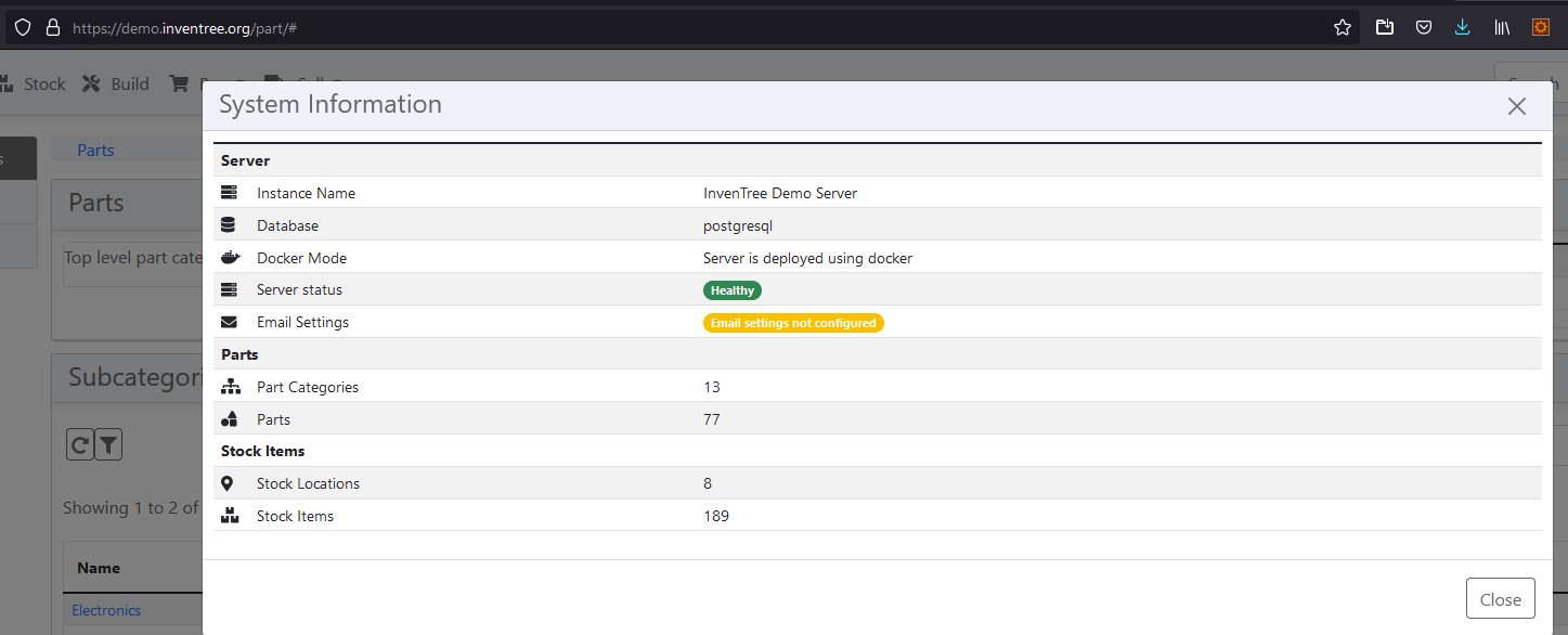 [BUG] demo instance : spanish caption for search box · Issue #2290 · inventree/InvenTree · GitHub