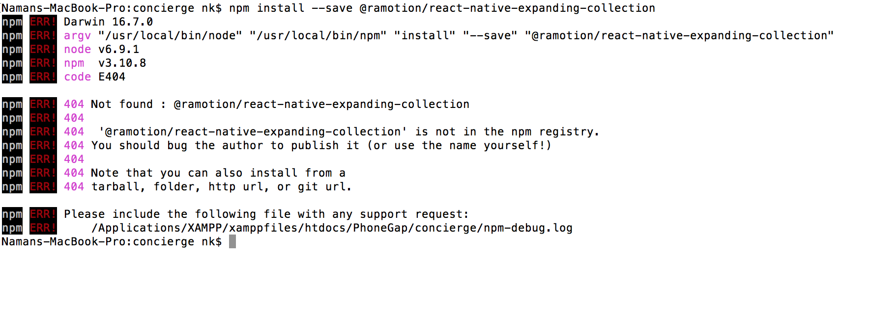 Unable to install · Issue #25 · Ramotion/react-native-expanding-collection · GitHub