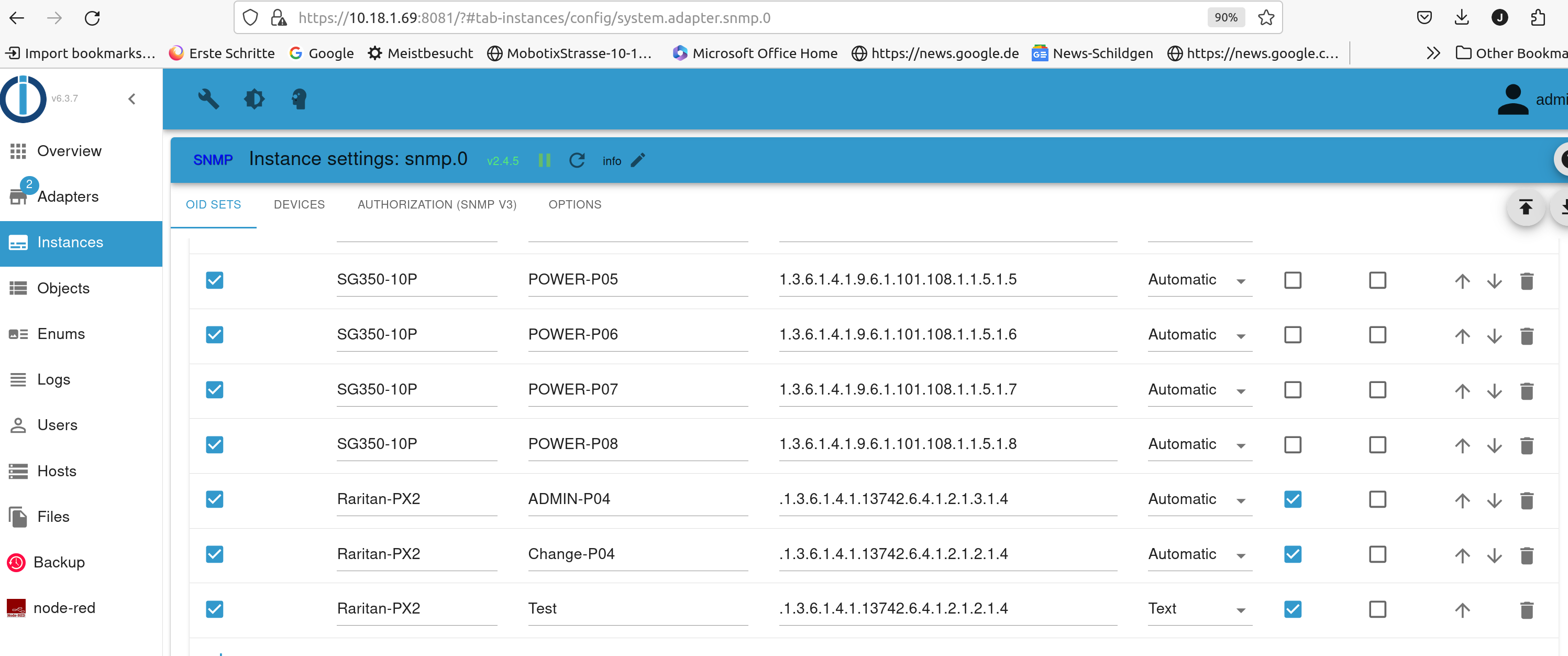 Snmp-set with 0 on number field does not work · Issue #240 · iobroker-community-adapters ...