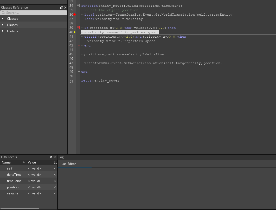 LuaIDE Breakpoint Step Marker randomly goes out of sync when "Lua ...