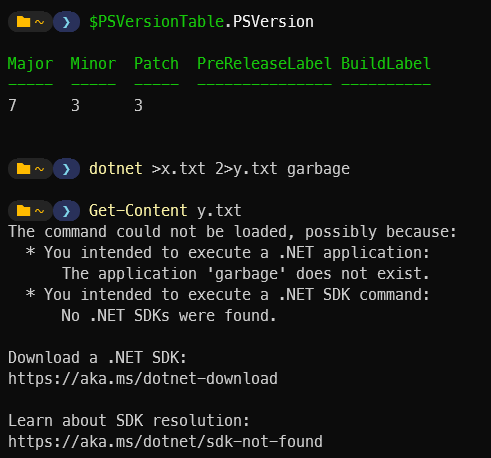 7.4.0 Redirecting stdout and stderr to Two Separate Files Leaves Empty Files · Issue #20747 ...