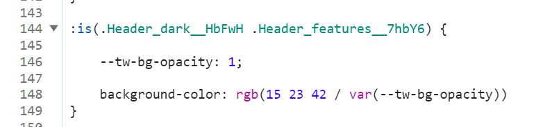 Using tailwind dependant classes (like dark:) doesn't work in CSS modules. · Issue #58008 ...