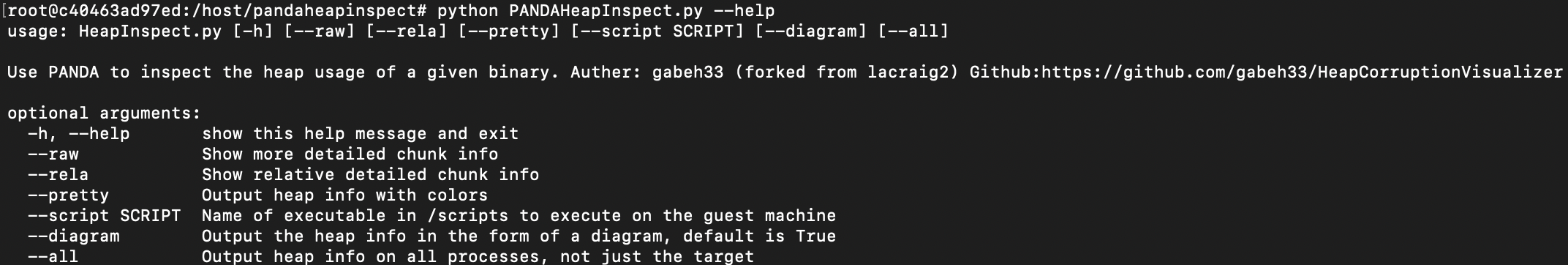 GitHub - gabeh33/HeapCorruptionVisualizer: Tool to view heap usage and detect corruption