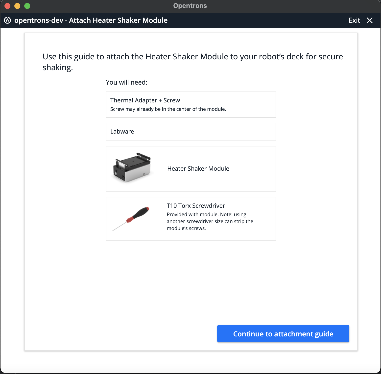 feat(app): create heater shaker wizard intro page by jerader · Pull Request #9469 · Opentrons ...