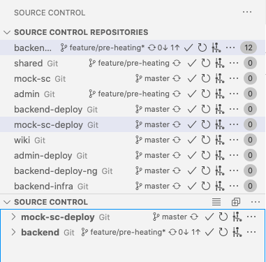 SCM Repositories view cleanup · Issue #107145 · microsoft/vscode · GitHub