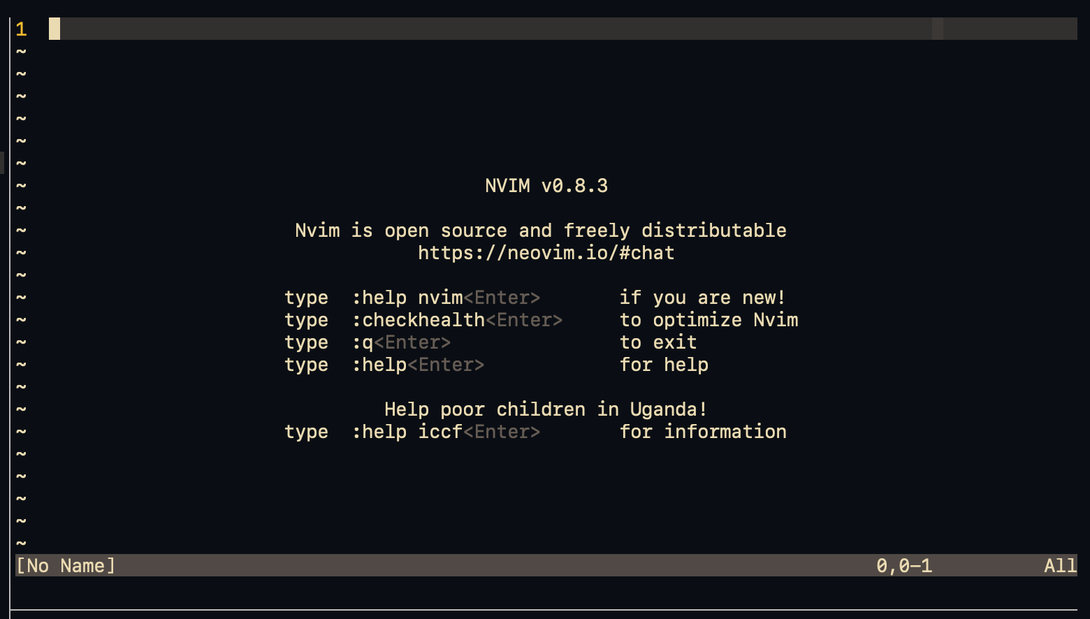 Bug: neovim version and other info as soon as nvim is opened is not being displayed · Issue #983 ...