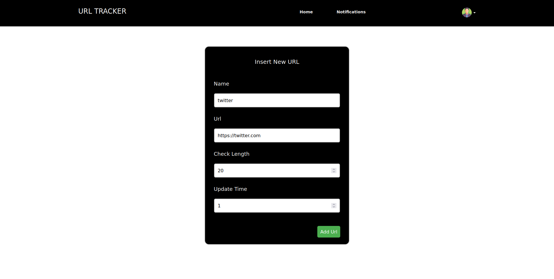 GitHub - AhmedIbrahim226/url-tracker: url-tracker is designed with frontend with django template ...