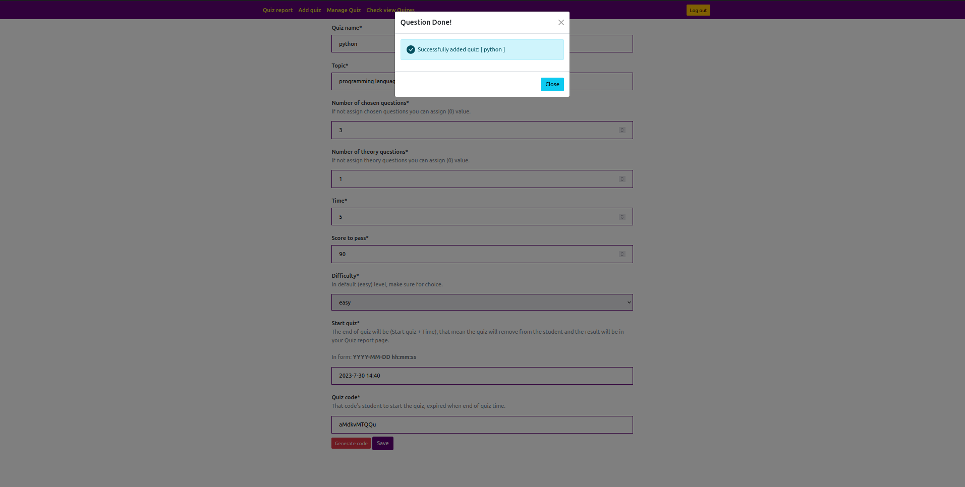 GitHub - AhmedIbrahim226/smart-django-celery-quiz: samrt-quiz designed with frontend with django ...