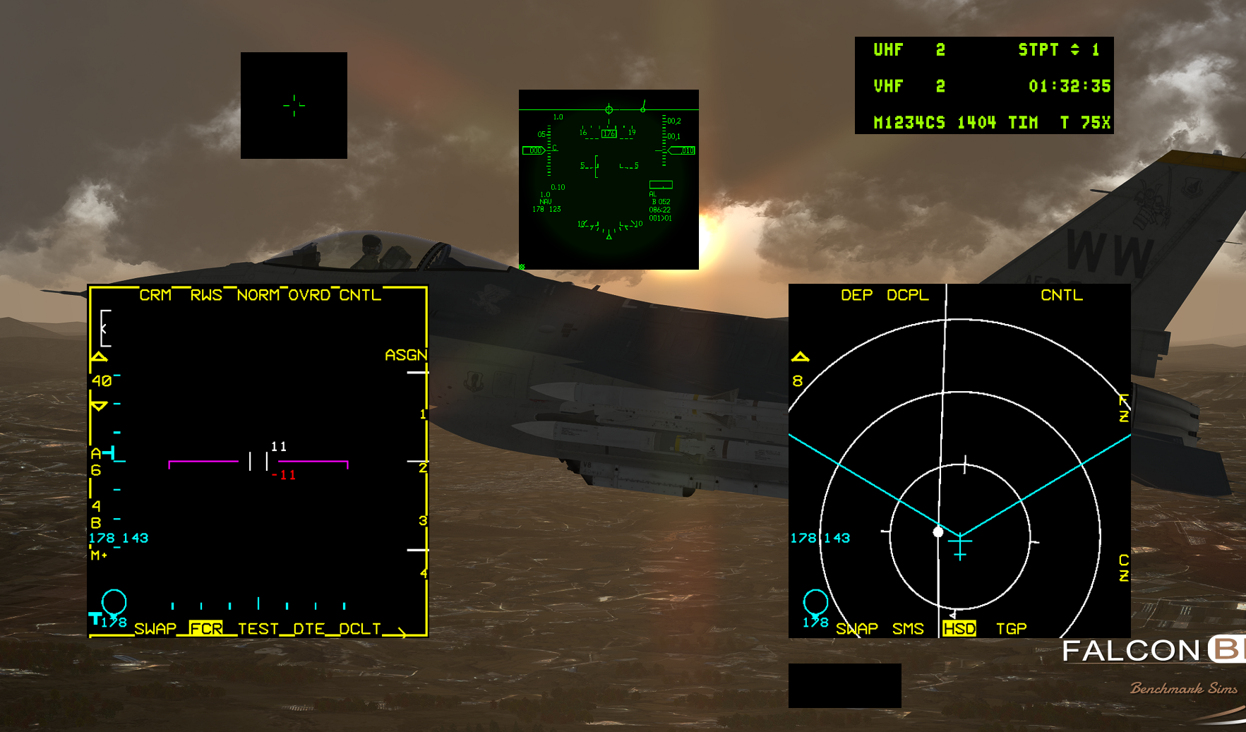 Falcon Textures are incorrectly displayed after switching aircraft ...