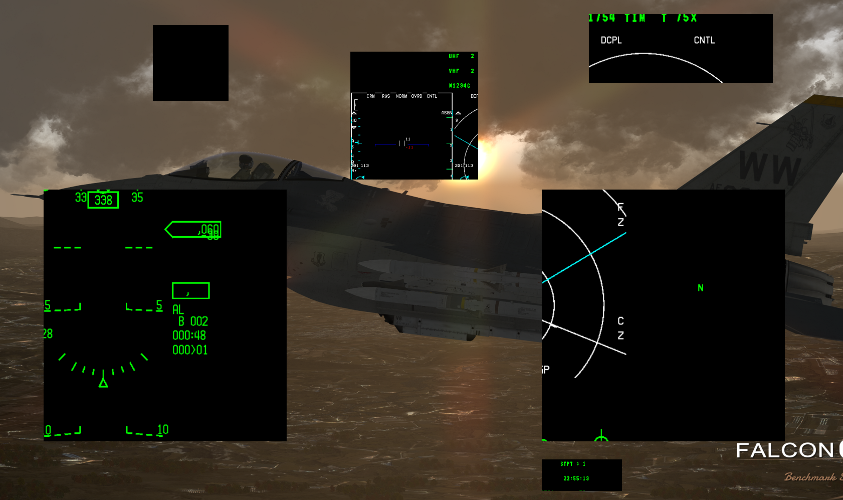Falcon Textures are incorrectly displayed after switching aircraft ...