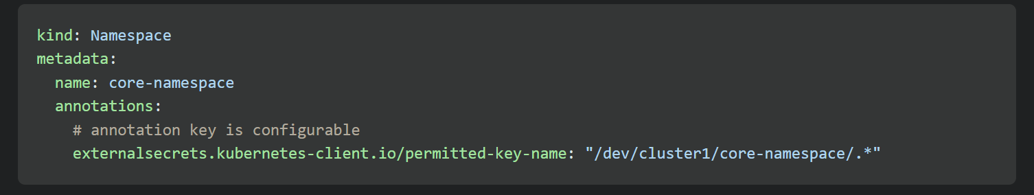 Annotation is not working with new external-secret-operator · Issue #2236 · external-secrets ...