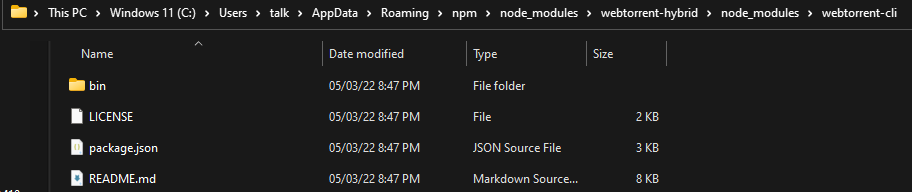 Webtorrent-hybrid run failed. · Issue #2273 · webtorrent/webtorrent · GitHub