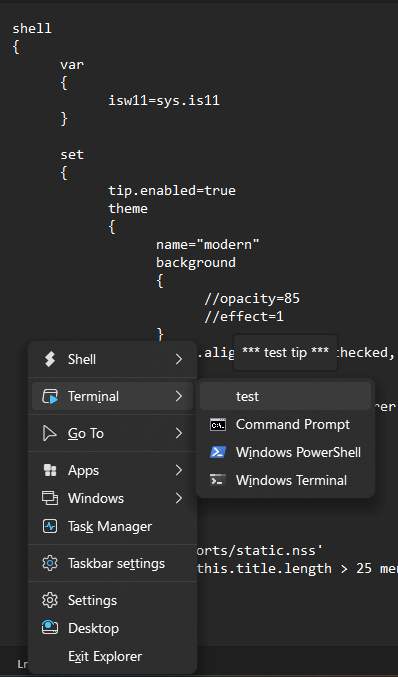 Run Terminal as Admin is not working in the 1.8 · Issue #108 · moudey/Shell · GitHub