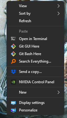 Right click on Taskbar after boot or explorer restart does not show custom menu · Issue #127 ...
