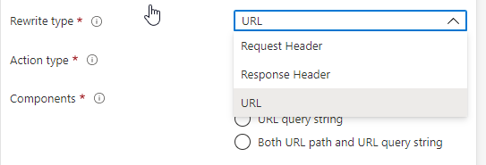 Application Gateway Unable To Create Rewrite Rule Without Headers Rewrites · Issue 17373