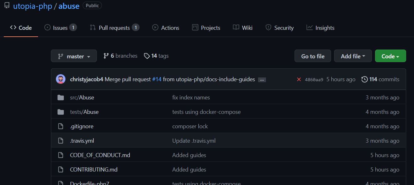 Help us add the Code of Conduct to abuse repository · Issue #2034 · appwrite/appwrite · GitHub