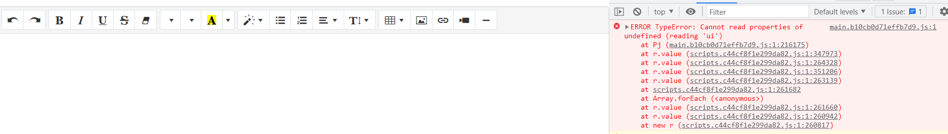 Cannot read properties of undefined (reading 'ui') · Issue #4456 · summernote/summernote · GitHub