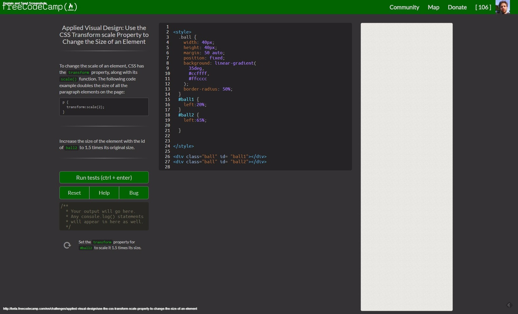 beta HTML does not preload for any challenge · Issue #15620 · freeCodeCamp/freeCodeCamp · GitHub