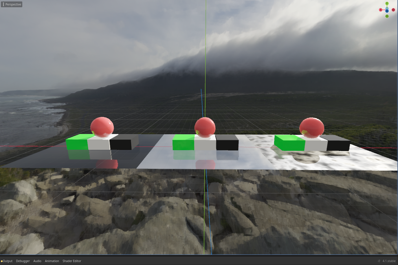 Screen-Space reflections (SSR) are semi-transparent. · Issue #79549 ...