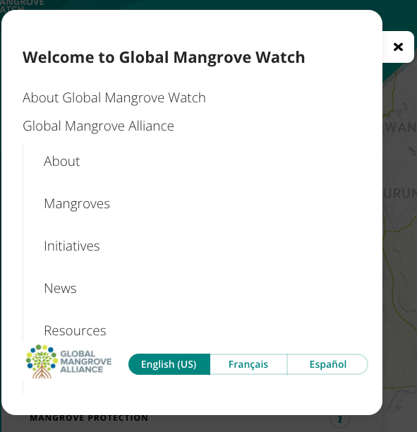 Add convening partners logo to main menu · Issue #616 · Vizzuality/mangrove-atlas · GitHub